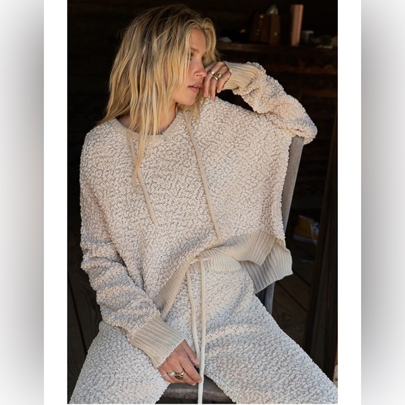 POL | Sweaters | Pol Hooded Sweaterpopcorn Fabric Hooded Pullover ...